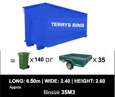 Skip Bin Size - Terry's Skip Bins